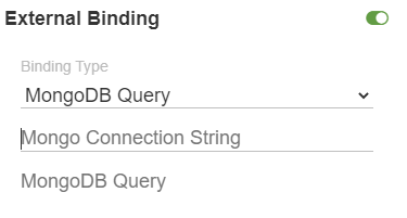 MongoDB External Bindings